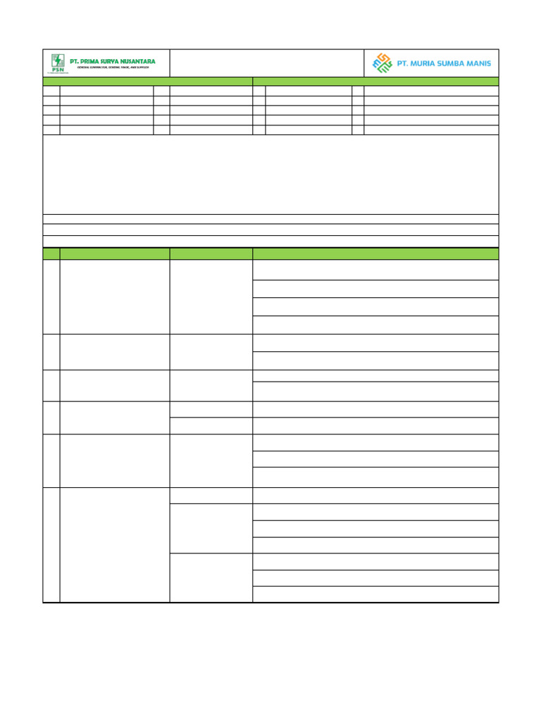 JSA Pekerjaan KWH Meter & Meteran Air (PRE, EW) | PDF JSA Pekerjaan KWH Meter & Meteran Air (PRE, EW) | PDF