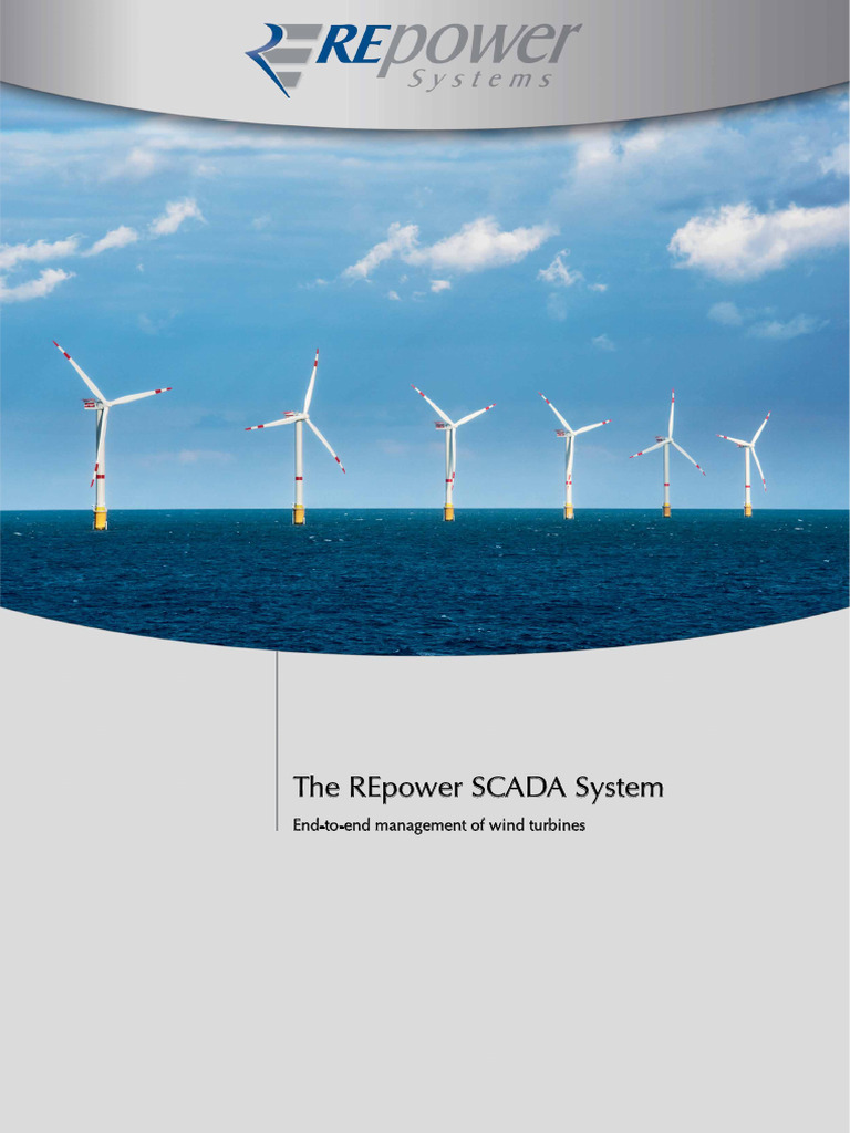 REpower BR Scada EN Low | PDF | Electrical Grid | Scada