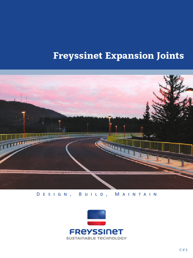 Freyssinet Expansion Joints Overview | PDF | Building Engineering ...