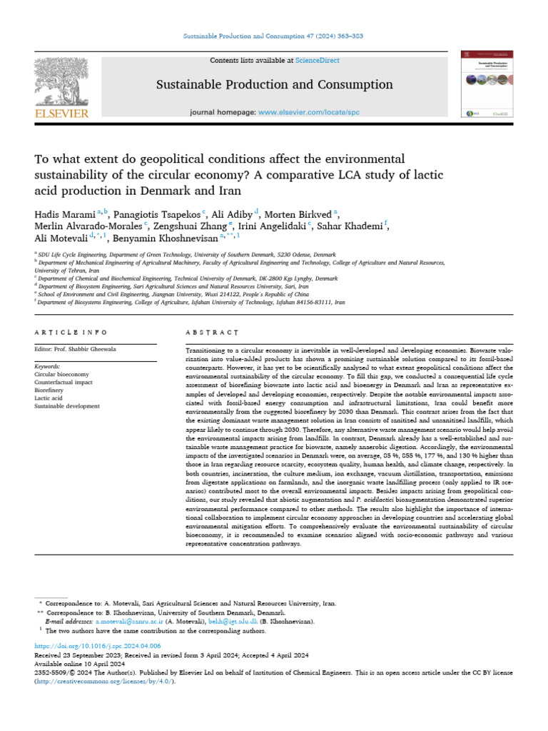 To What Extent Do Geopolitical Conditions Affect The Environmental ...
