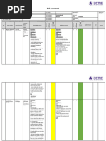 General SWP Template | PDF | Risk Assessment | Safety