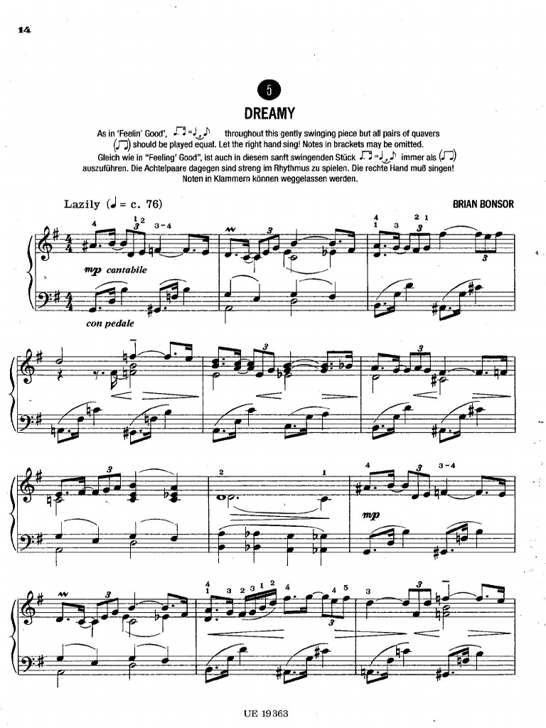 Brian Bonsor Dreamy | PDF