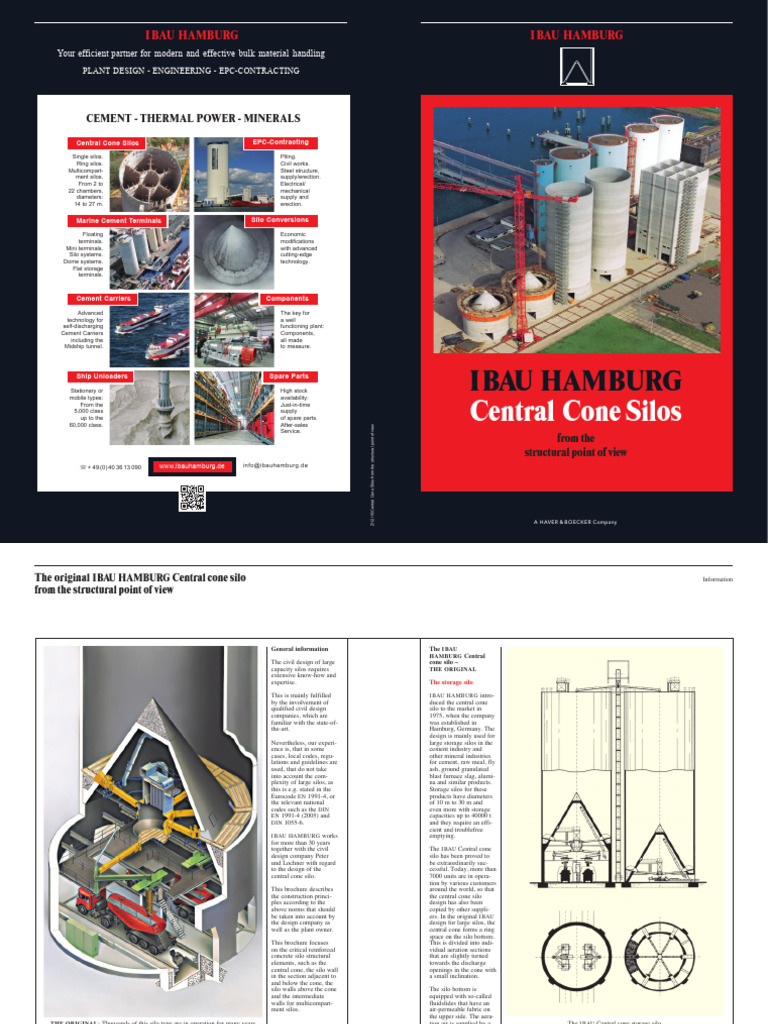 Central Cone Silos: Design & Efficiency | PDF | Stress (Mechanics ...