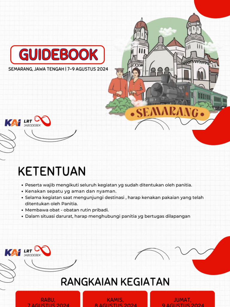 Guide Book Media Gathering LRT Semarang | PDF