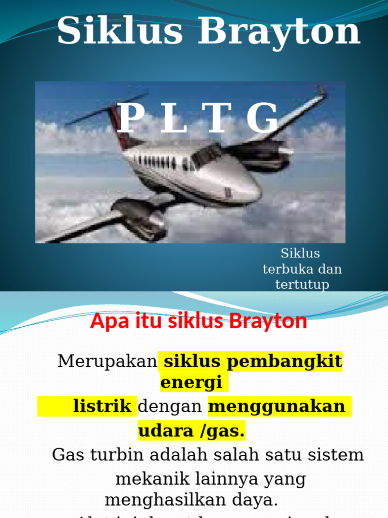 Siklus Brayton | PDF
