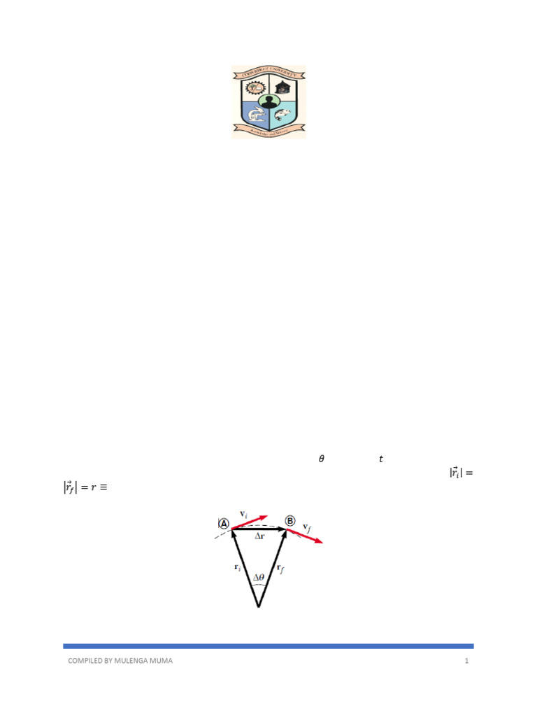 Chapter 7 - Circular Motion | PDF | Acceleration | Velocity