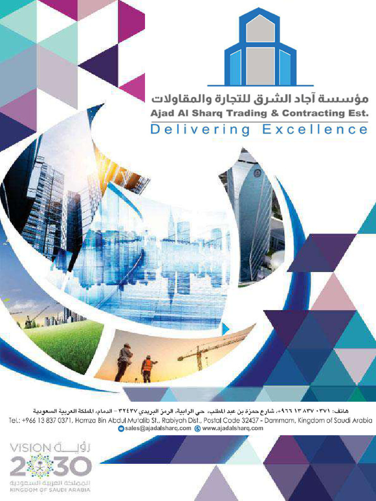 01 - Ajad Al Sharq Company Profile | PDF | Occupational Safety And ...