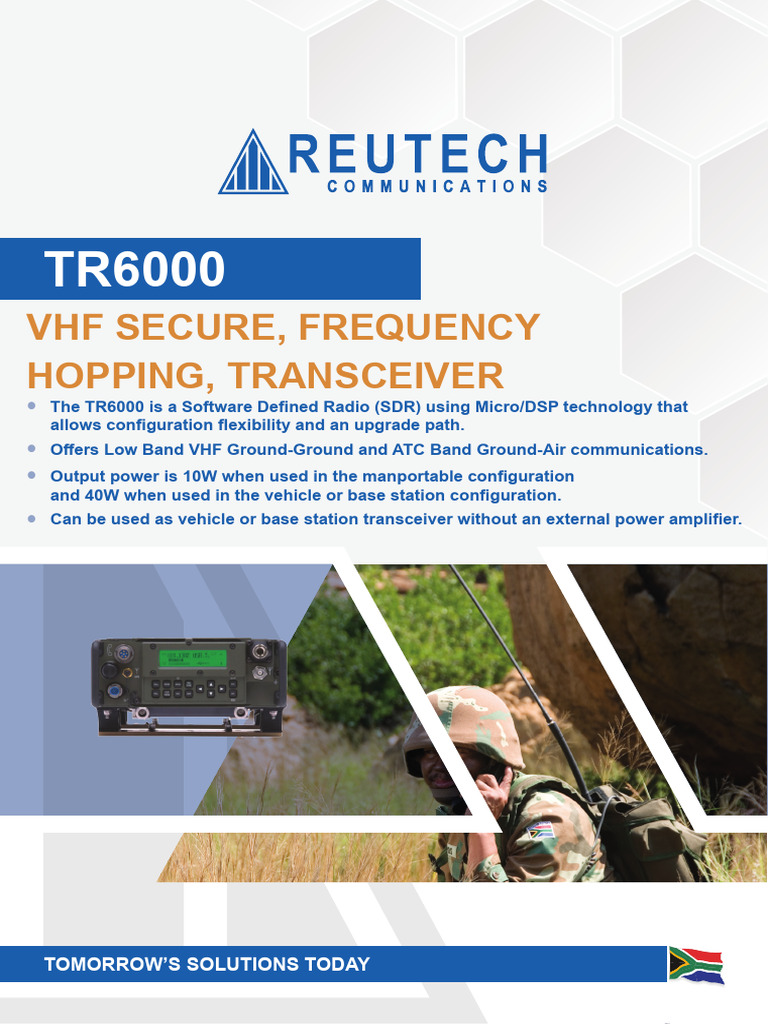 TR6000 | PDF | Frequency Modulation | Usb