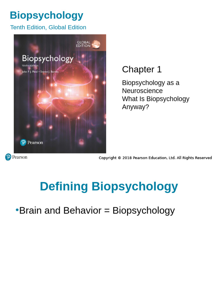 CH01 PPT | PDF | Behavioral Neuroscience | Neuroscience