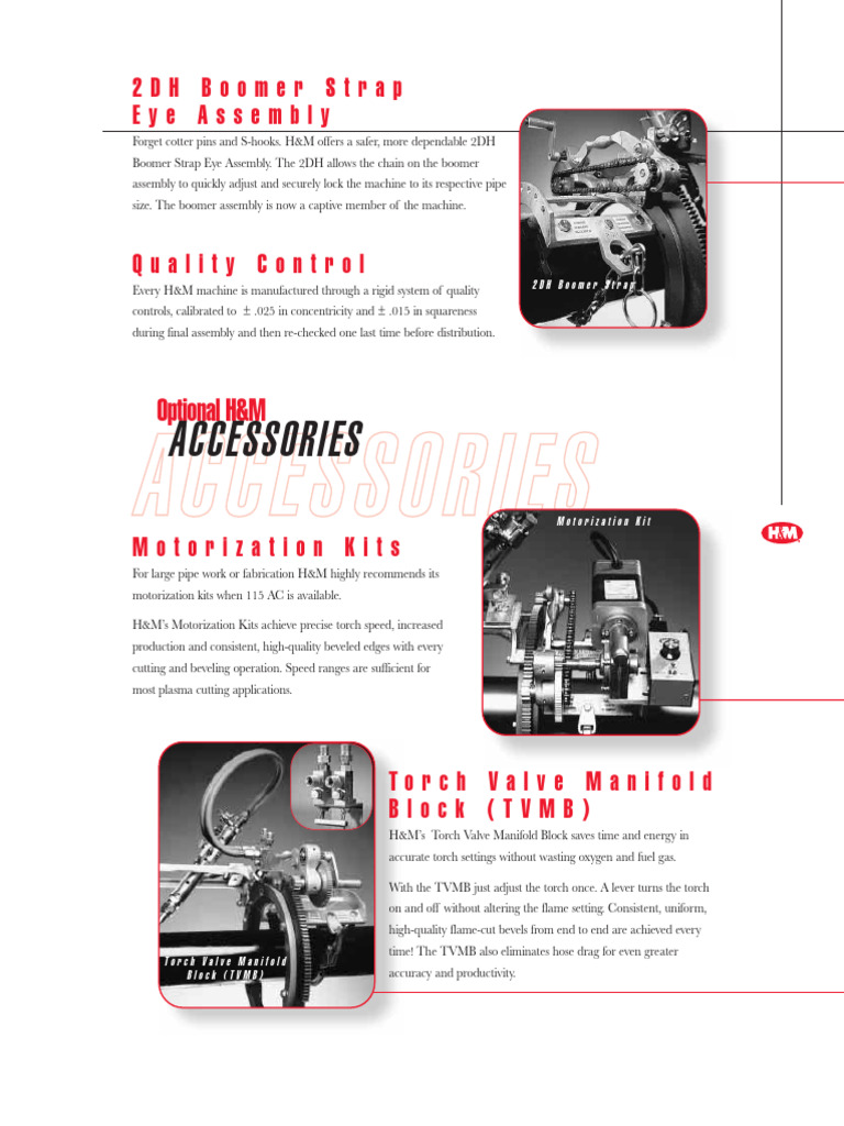 H&M 2DH Boomer Strap Eye Assembly | PDF | Technology & Engineering