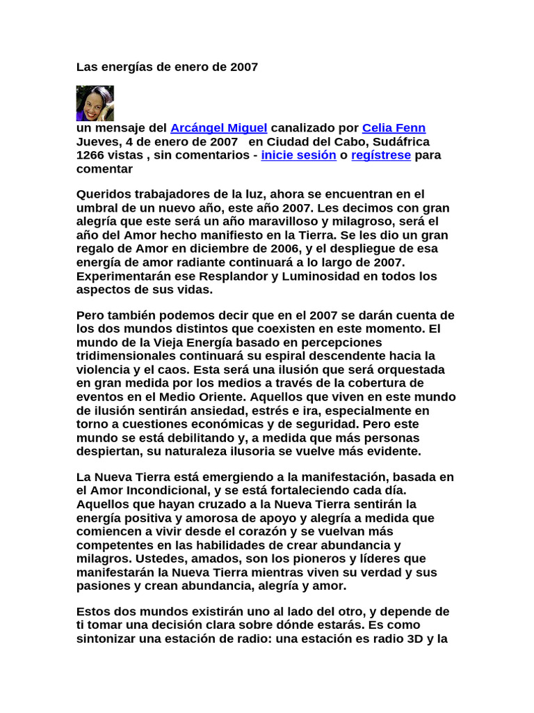 Celia Fen 2007 | PDF | Amor | Tierra