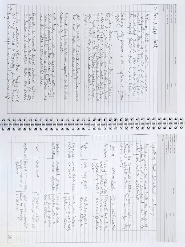Connection Deisgn Basics Theory - 19 | PDF