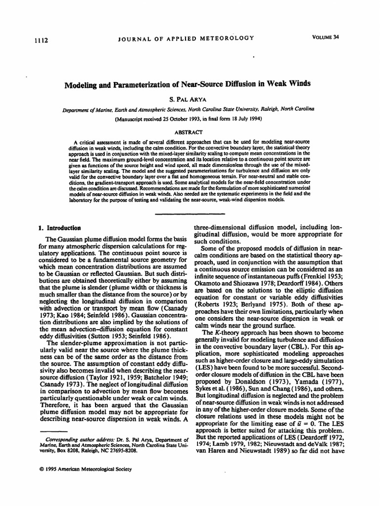1520-0450 (1995) 034 1112 Mapons 2.0.co 2 | PDF