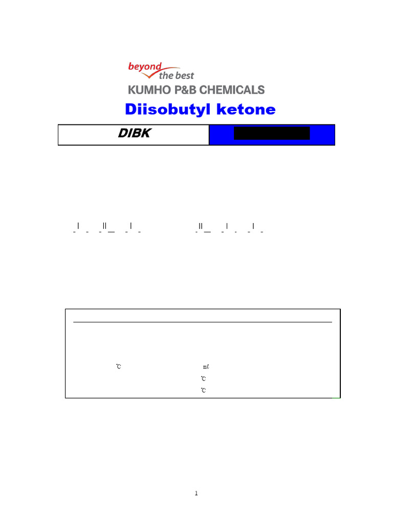 DIBK TDS Kumho P&B | PDF | Water | Evaporation