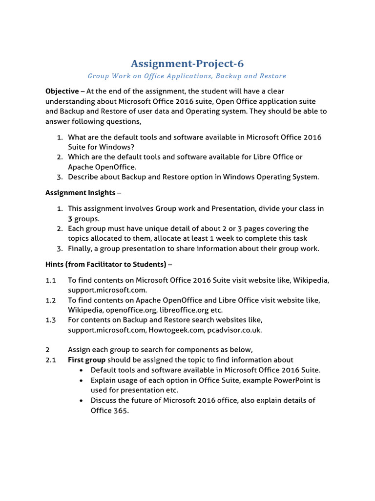 Assignment Projects 6 JKDNA | PDF