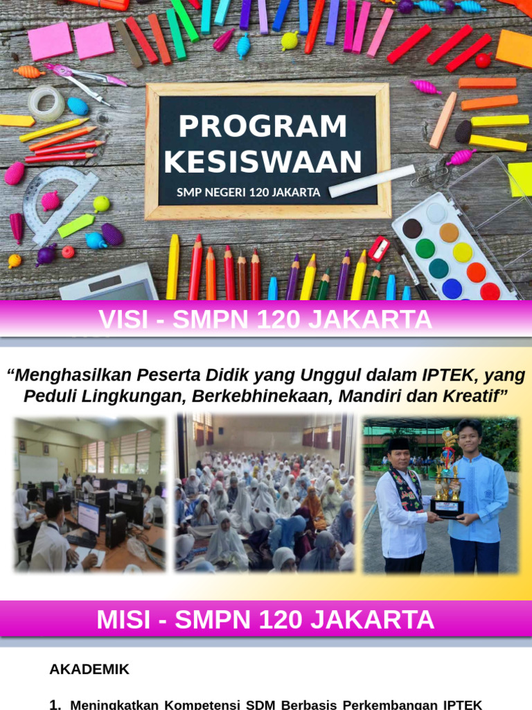 Program Kesiswaan 2024 | PDF