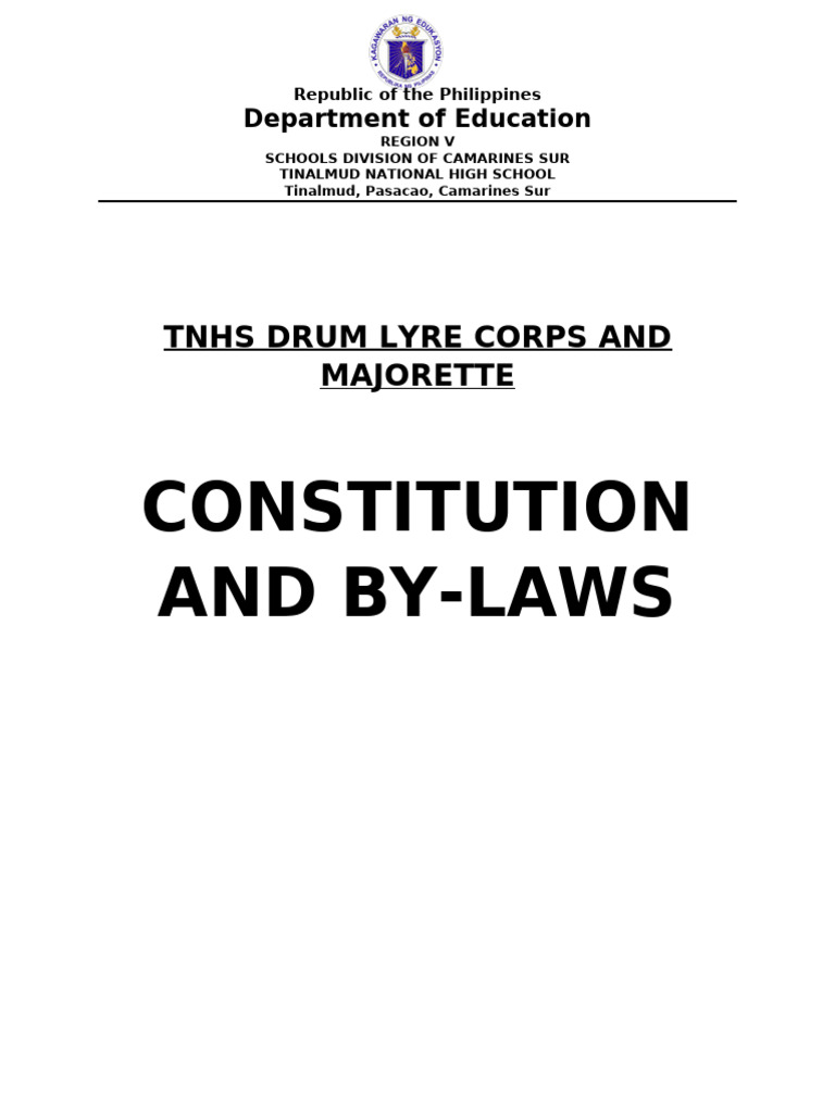 TNHS DLC and Majorettes CBL | PDF