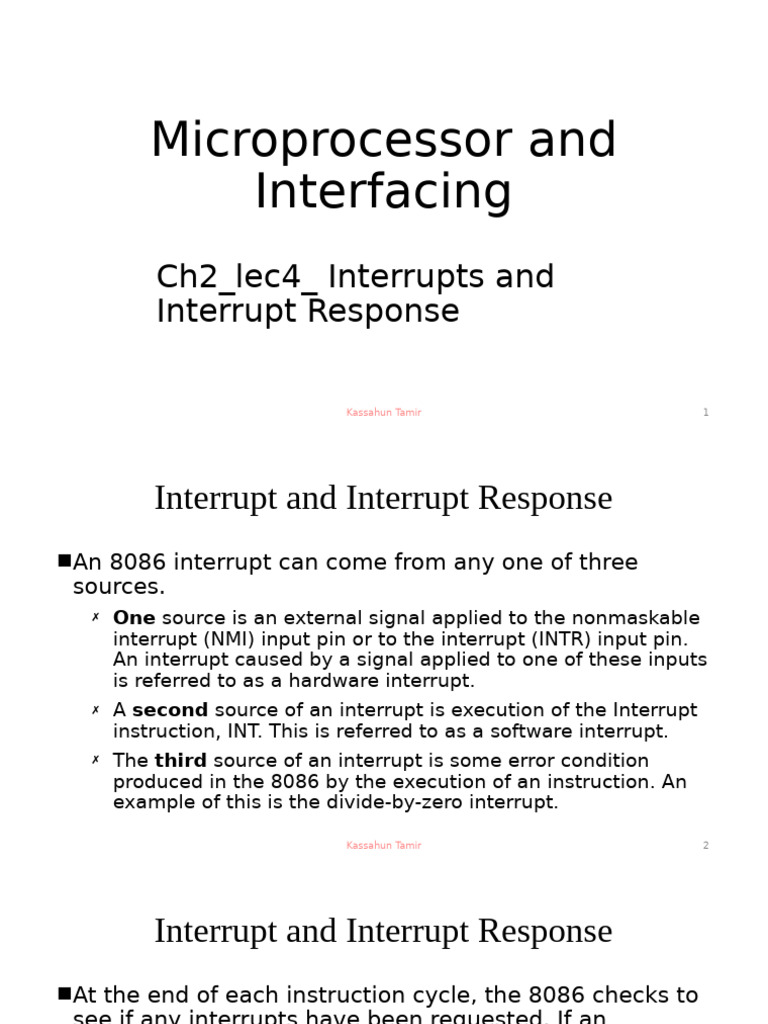 Ch2 Lec4 Interfacing Peripherals 3 Int Pdf Pointer Computer Programming Computer Hardware 5510