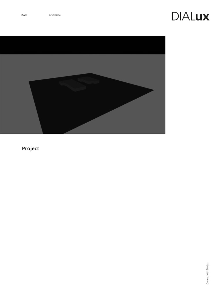 Project Report Lighting Design | PDF | Lighting | Electromagnetic Spectrum