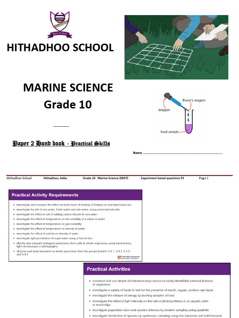 PRACTICAL HAND BOOK | PDF | Water | Ph