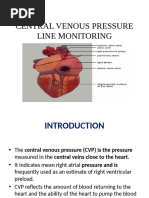 CVP Monitoring | PDF | Heart | Vein