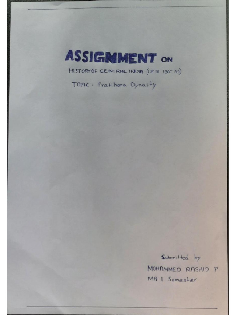 Pratihara Dynasty | PDF