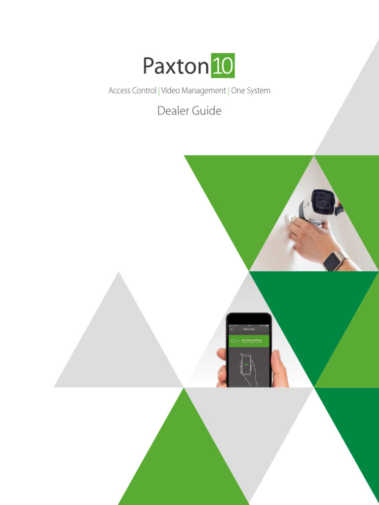 paxton10-server-Paxton10 Dealer Guide | PDF | Access Control | Bluetooth