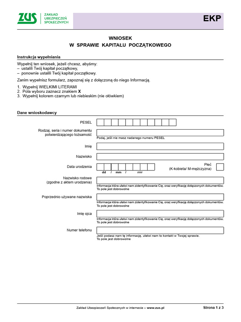 EKP Informacja | PDF