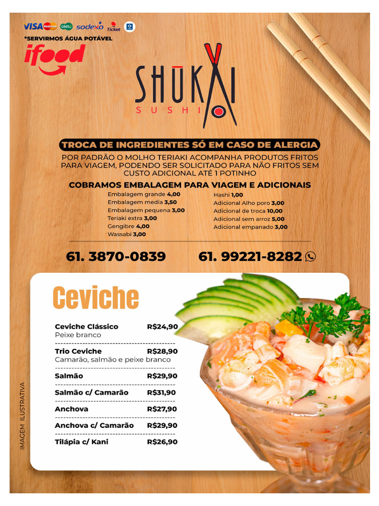 Shukai Cardápio | PDF