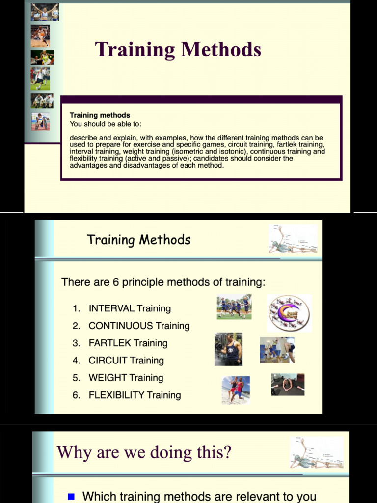 Training Methods | PDF