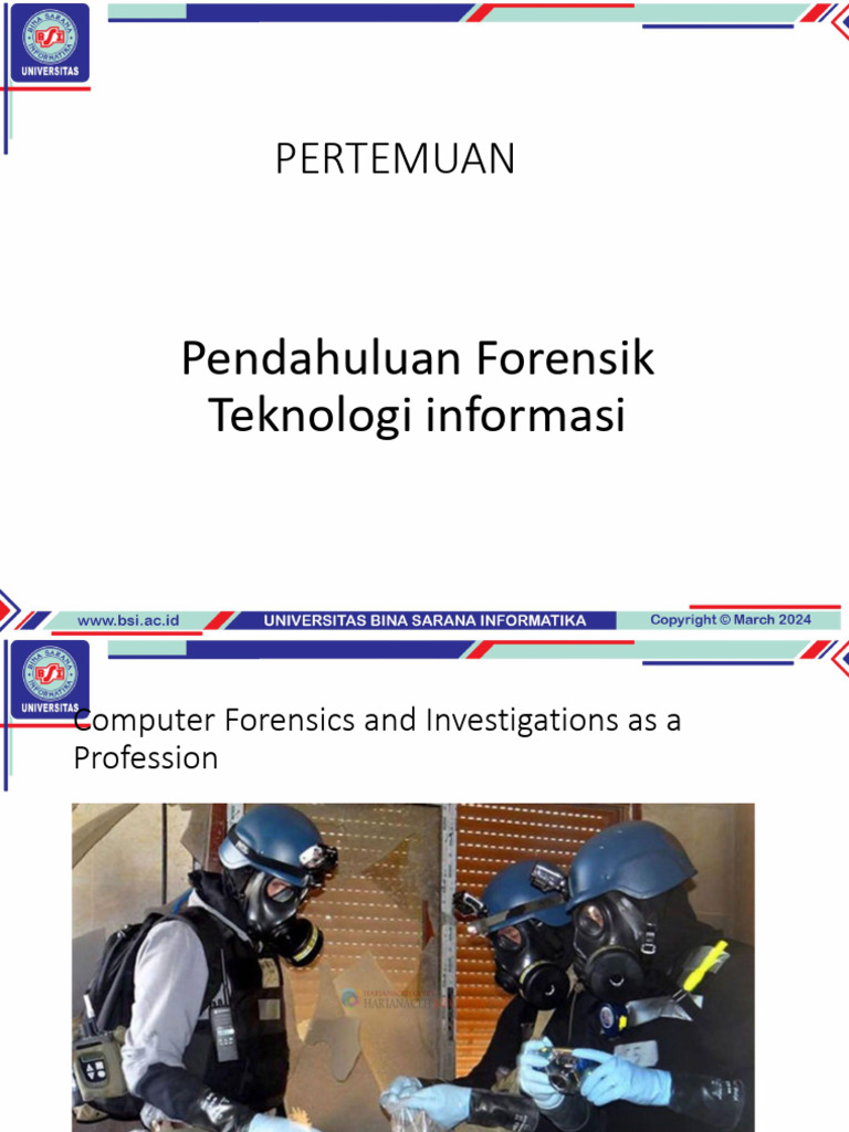 Panduan Dasar Komputer Forensik | PDF