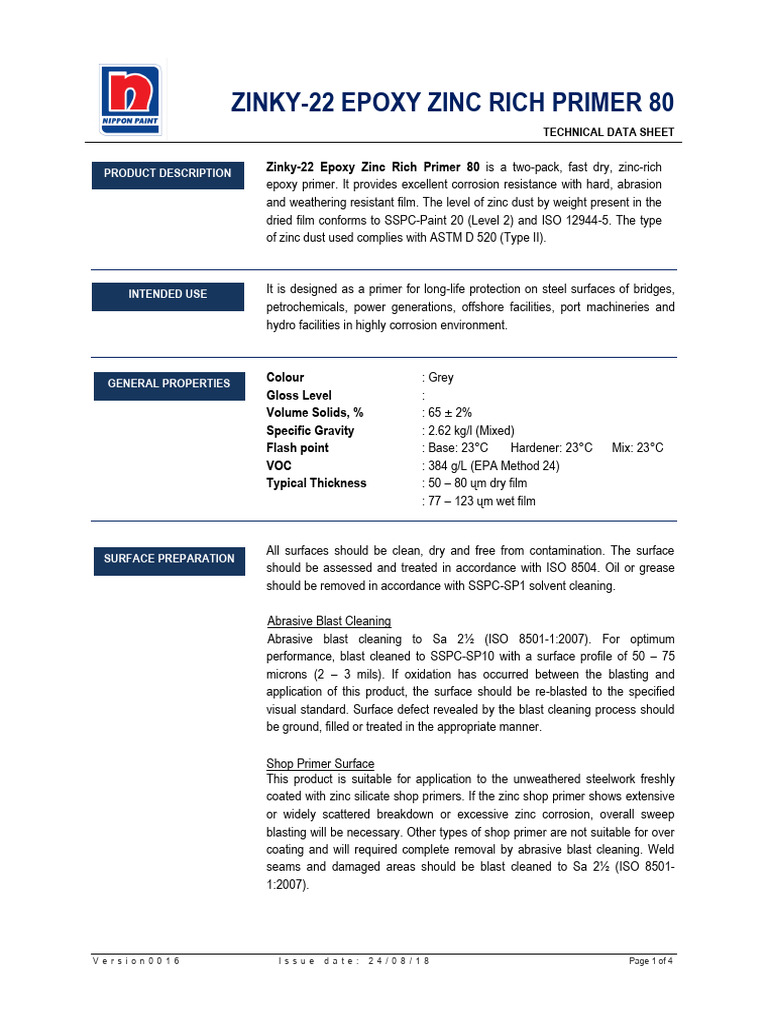 Zinky-22 | PDF | Paint | Corrosion