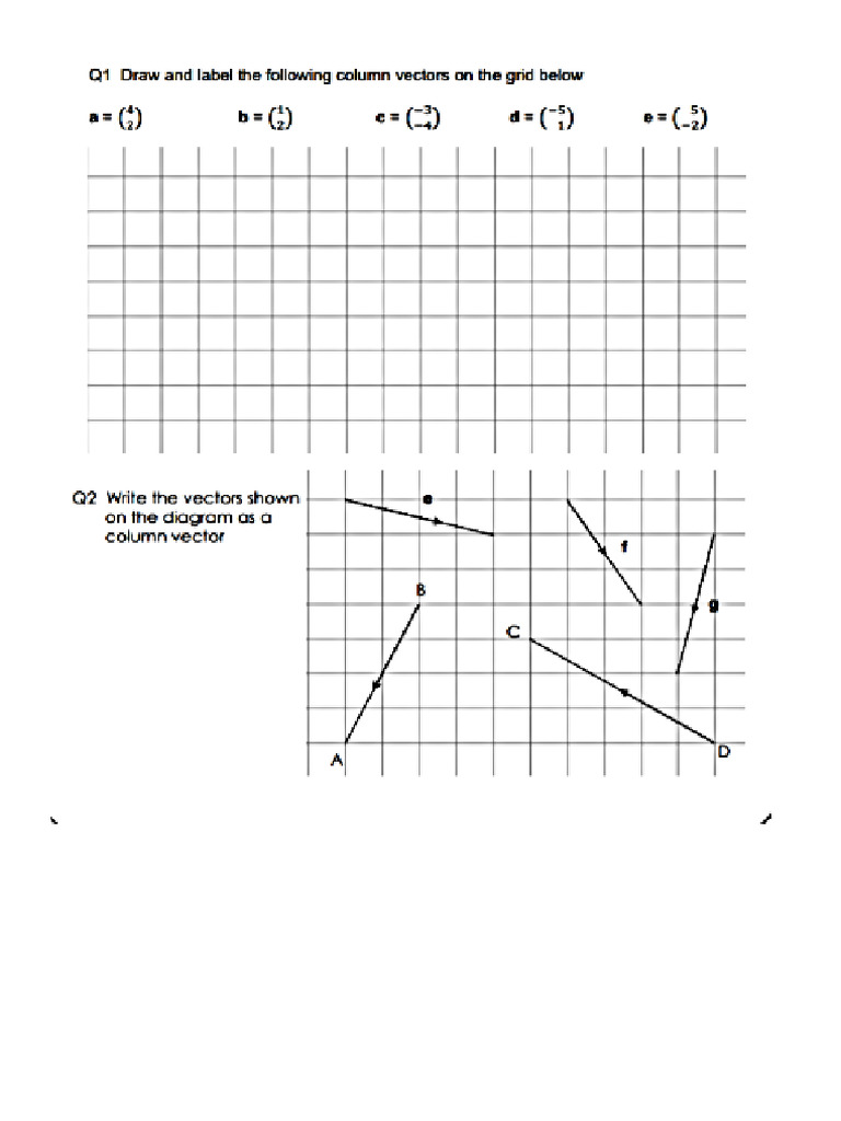 9, Igcse, Vectors 4 | PDF
