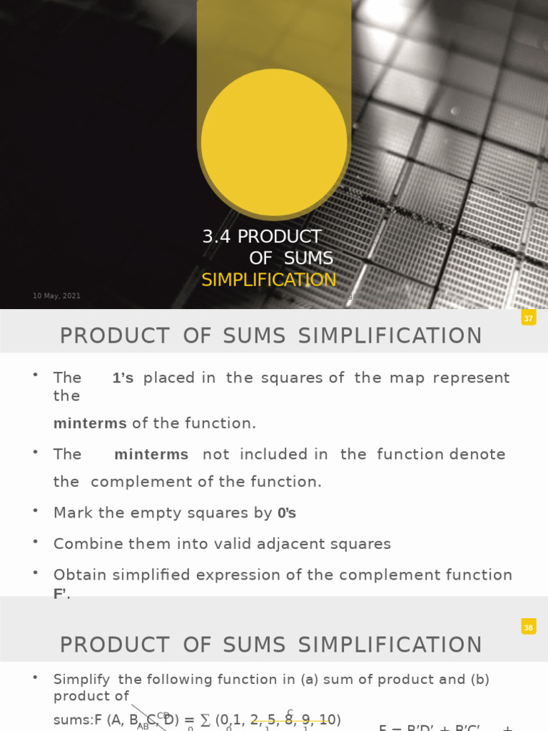 Lecture 3a.nand and NOR Implementations | PDF | Logic | Mathematical Logic