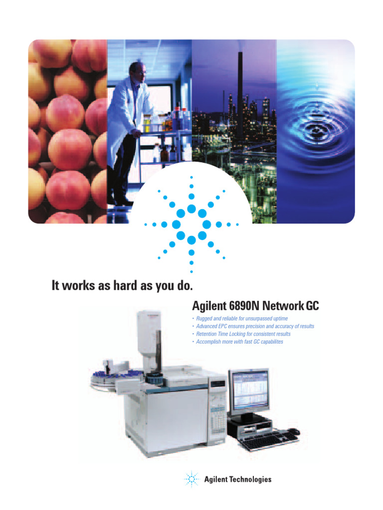 agilent_6890N_brochure | PDF | Gas Chromatography