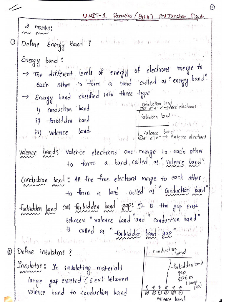 EDC 2marks Questions-1 | PDF