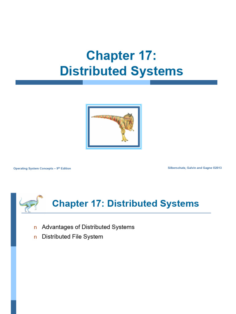 OS-Chap-17 Distributed-Systems | PDF | Cache (Computing) | Process (Computing)