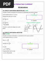 Wave Optics All Derivations | PDF | Maxima And Minima | Light