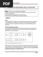 Cotation Technique : Guide Graphique | PDF | Dessin technique | Enseignement des mathématiques