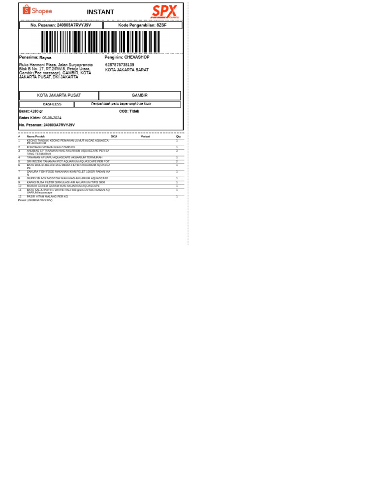 Instant Shopee | PDF