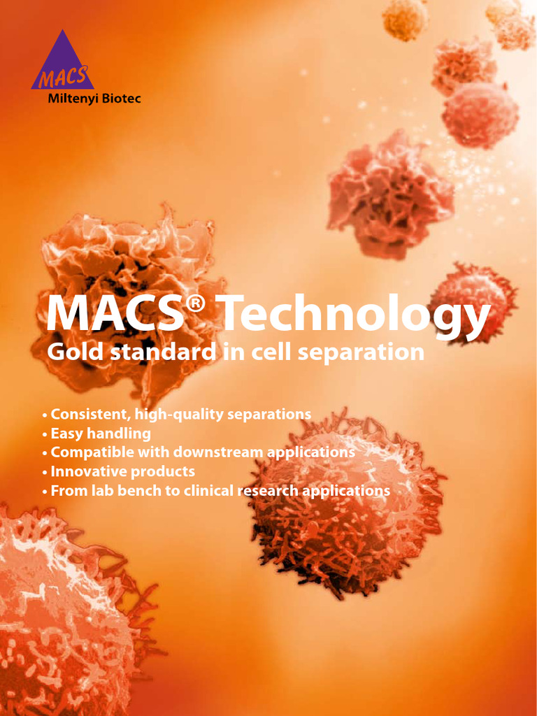 MACS Technology Flyer | PDF | Dendritic Cell | Biology