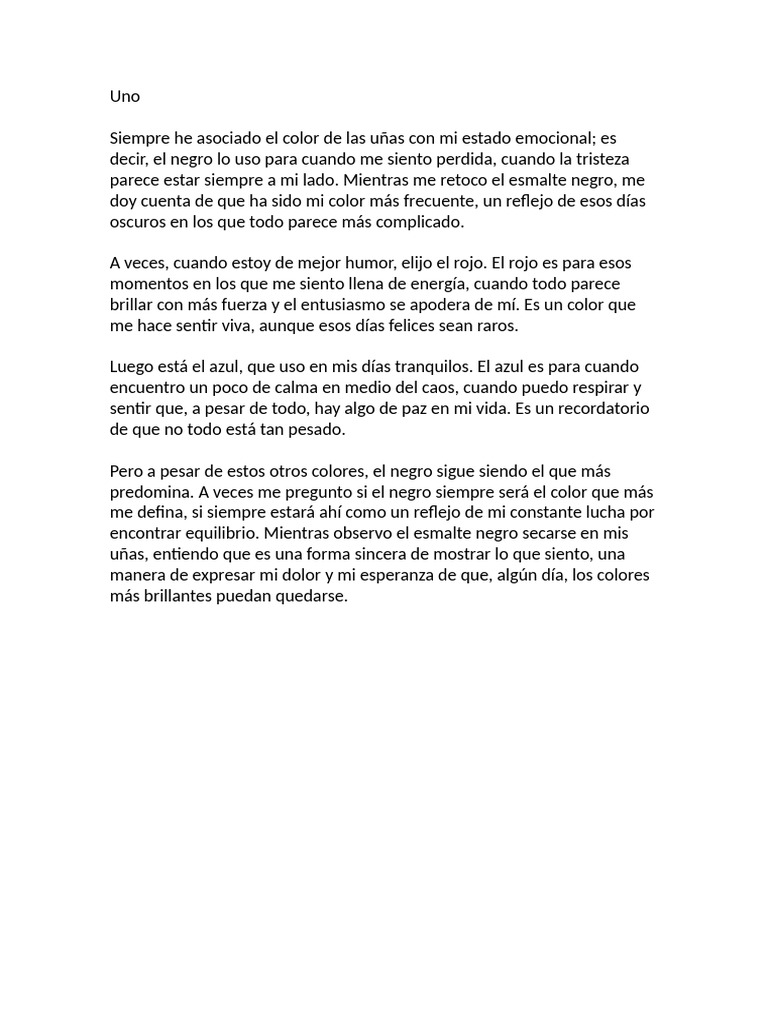 Capítulo 1 - Segundo Borrador | PDF