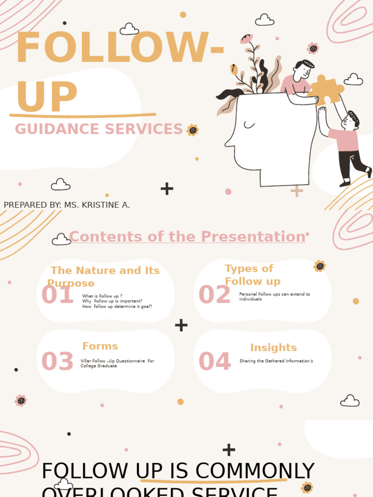 Follow Up Guidance Service | PDF | Social Psychology | Behavioural Sciences