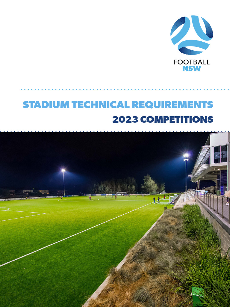 Stadium Technical Requirements 2023 | PDF | Technology & Engineering