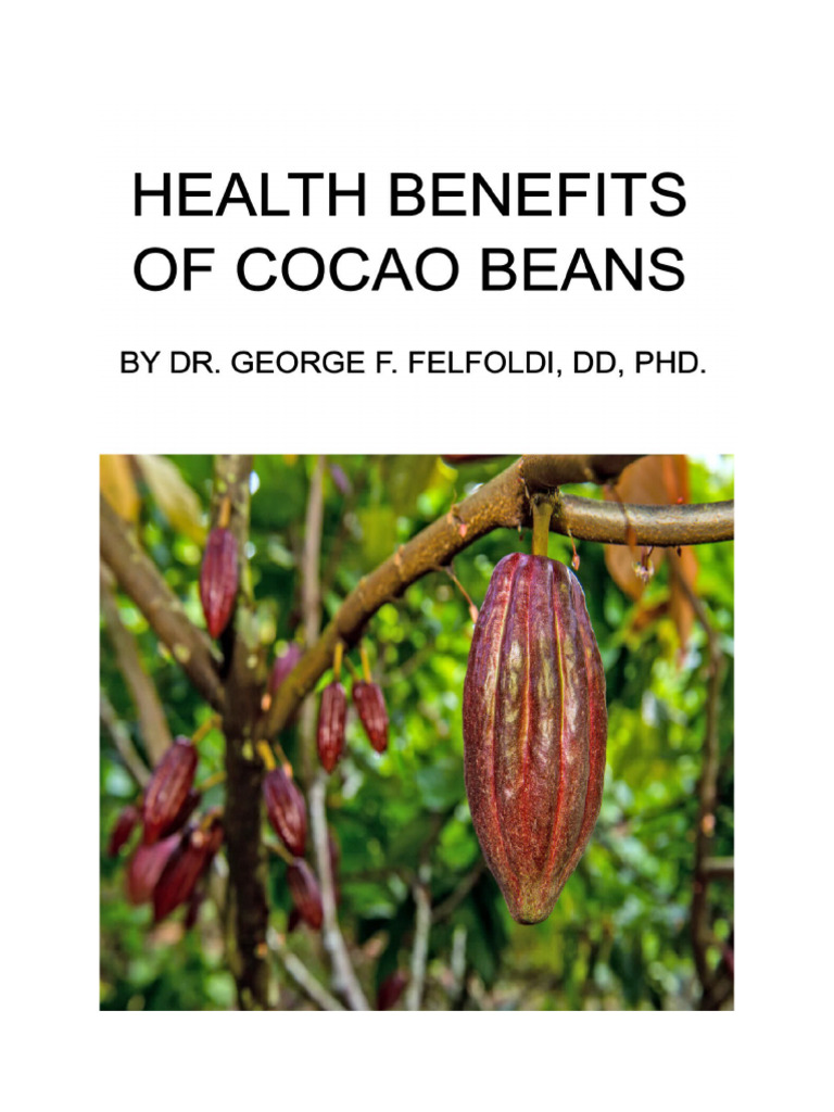 2024 - George Felfoldi (eBook-Health) - Health Benefits of Cocoa Beans ...