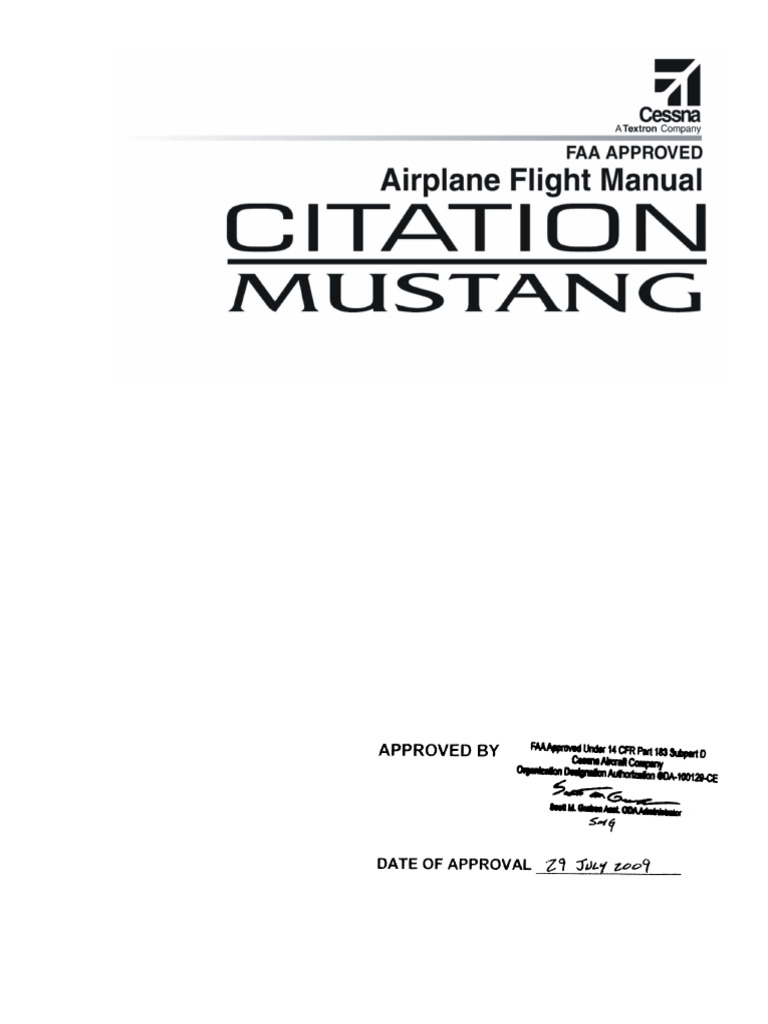 C510 AFM Supplement 13 Dirt Runway | PDF | Takeoff | Runway