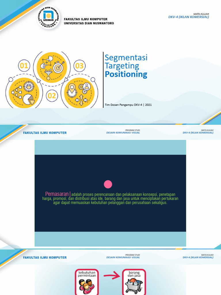 Segmentasi Targeting Positioning | PDF
