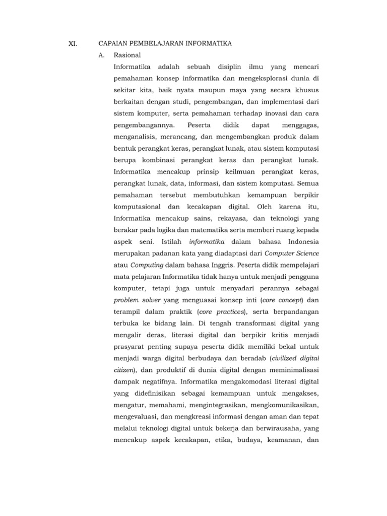 CP Informatika 2024 | PDF