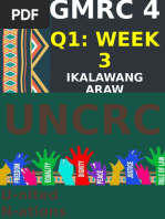 DLL Matatag - GMRC 4 Q1 W3 | PDF