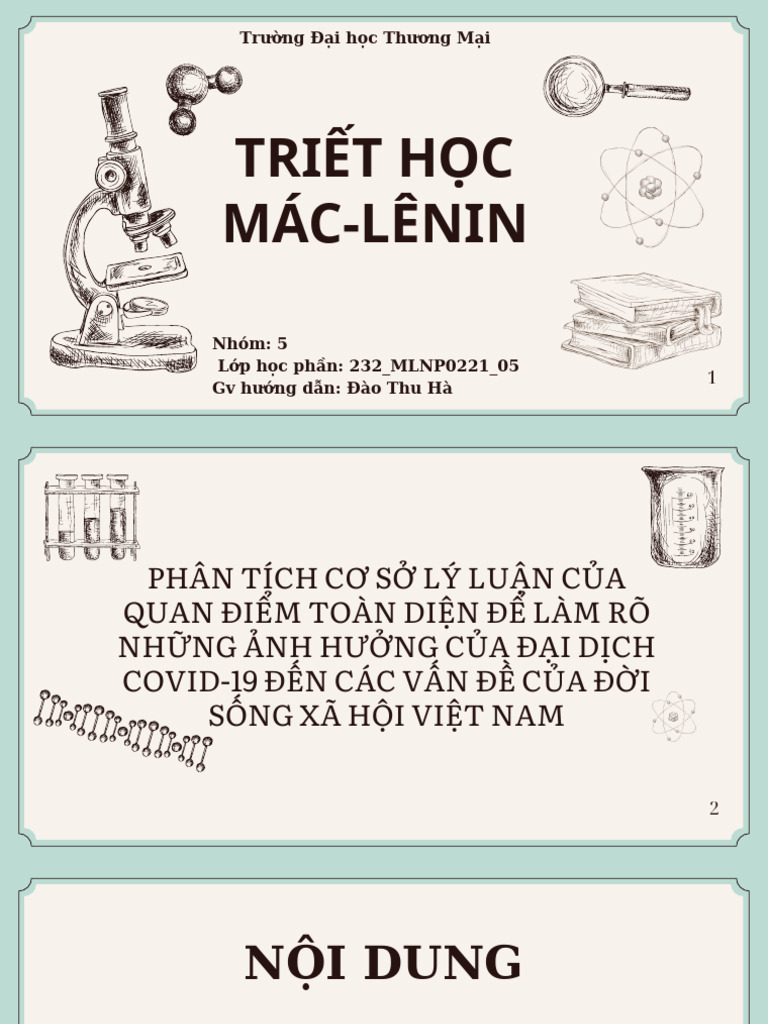 Triết Học Mác-lênin Nhóm 5 | PDF